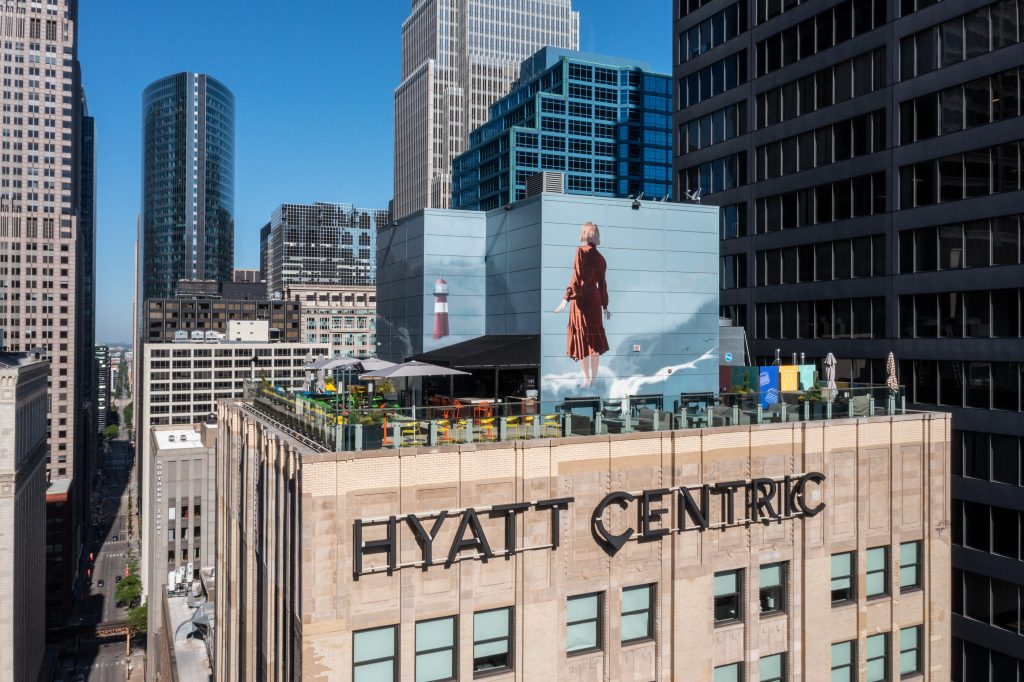 Hyatt Centric Chicago Hotel Photography | Rooftop + Rooms